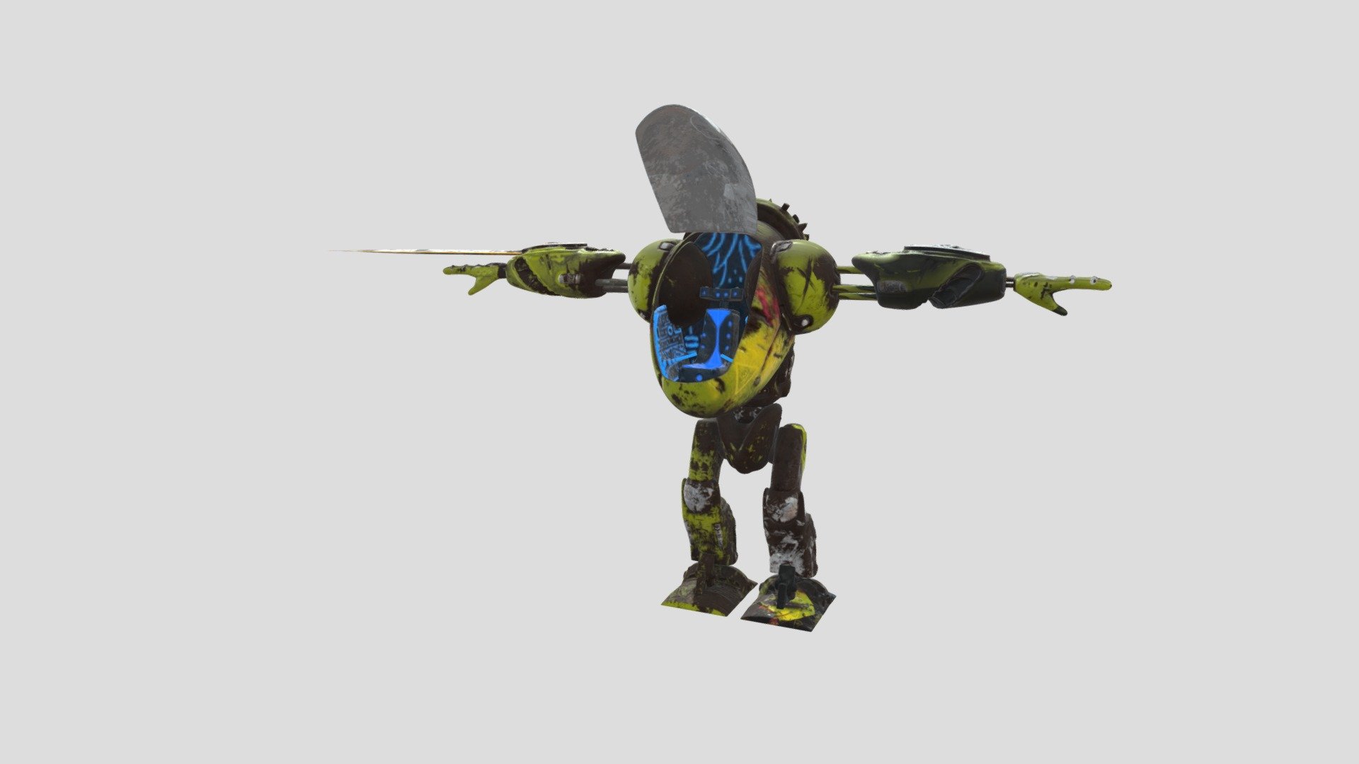 Mech - Download Free 3D model by Nithin (@nithinpethiyagoda) [f121d8e ...
