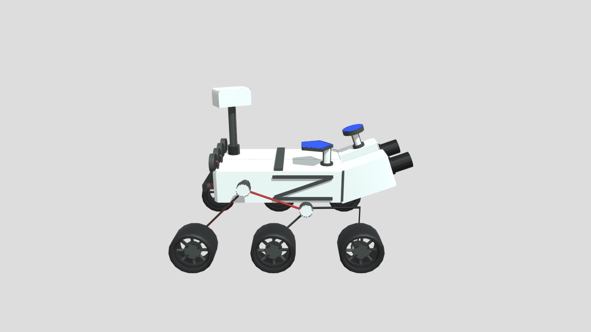 Finished Rover Model - 3D model by MatthewCummins23 [f122bf9] - Sketchfab