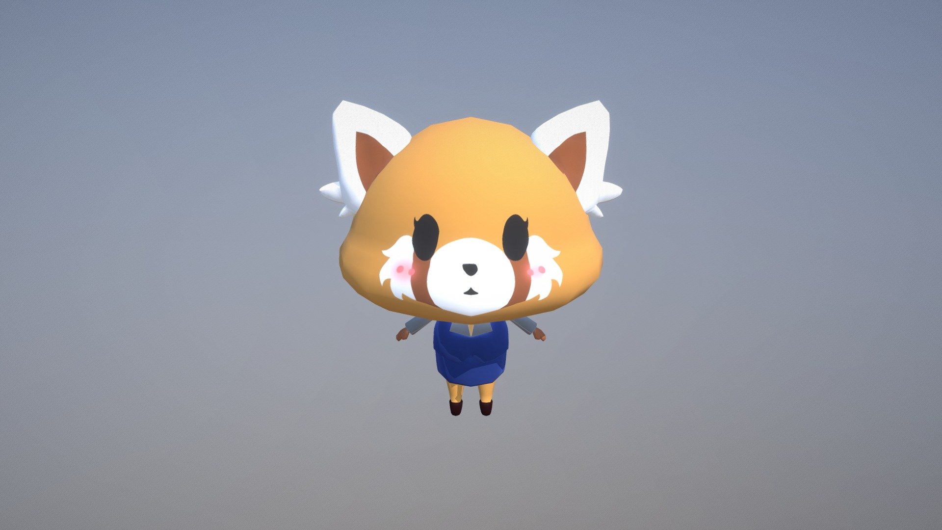 Aggretsuko Unwraped - 3D model by p.sion [f123a8a] - Sketchfab