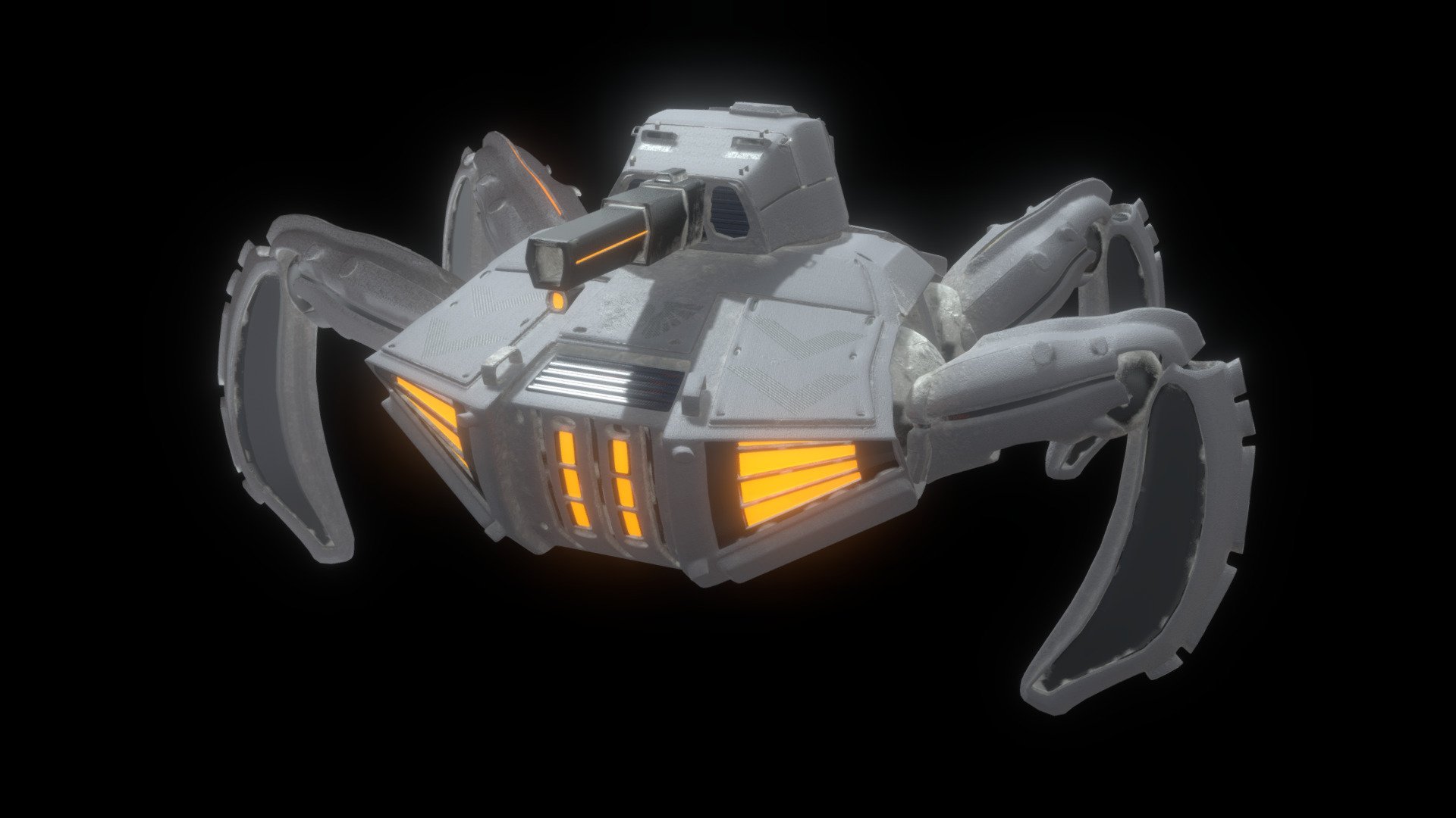 spider tank rigged - Download Free 3D model by leoxx300 [f1251e2 ...