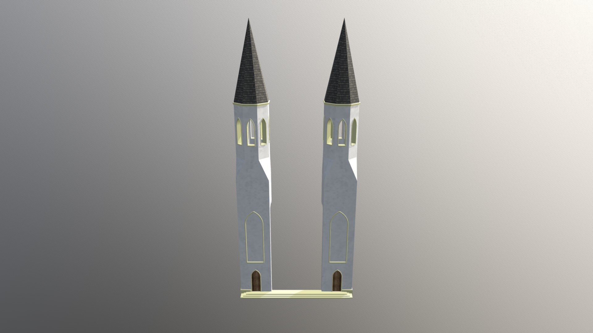 4th concept/ towers - 3D model by AI MAINZ (@AI_MAINZ) [f1265b4 ...