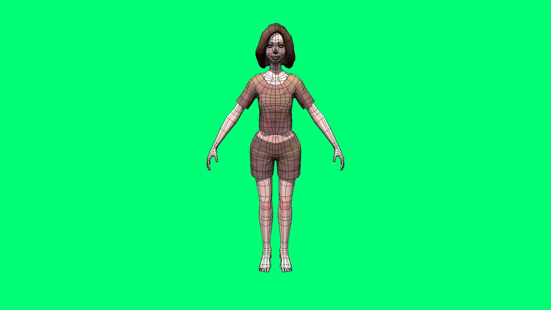 Character LOD2 - 3D model by KingdomPots [f128f27] - Sketchfab