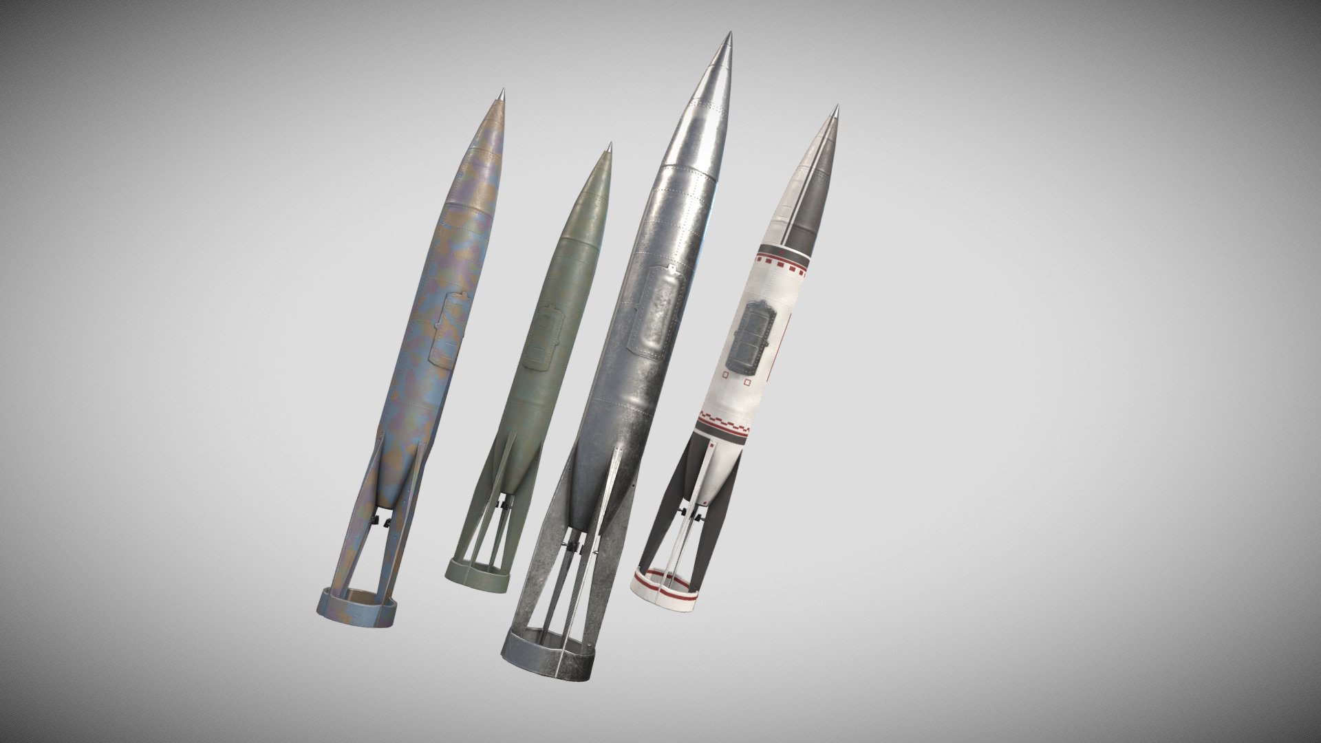 Early A3 Rocket - 1930s - 3D model by Mad_Lobster_Workshop [f129ece ...