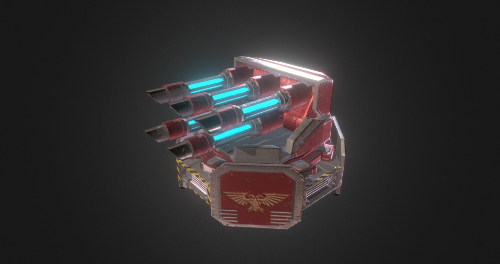 Space engineers mod - Lance Cannon - 3D model by anonDutch [f12b02a ...