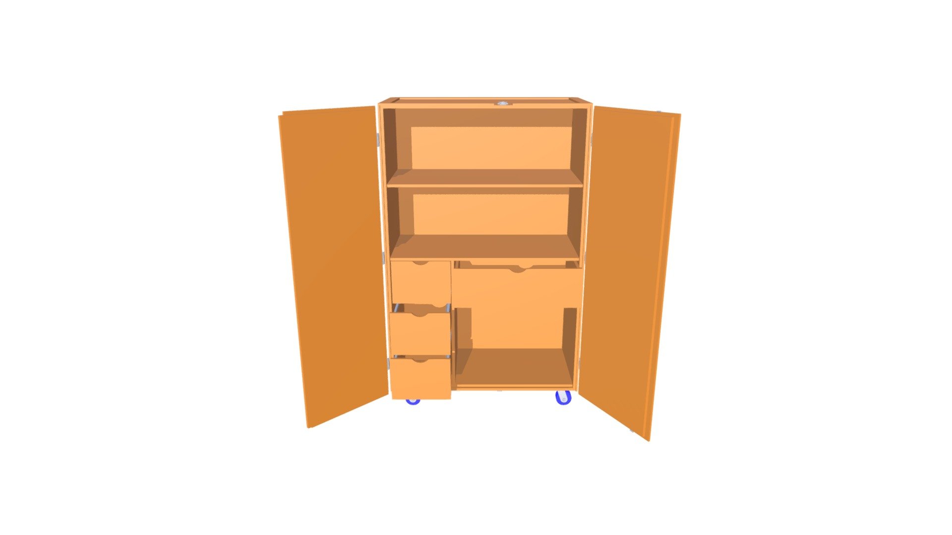 #33 Stage Management Storage Work Box - 3D model by proofproductions ...