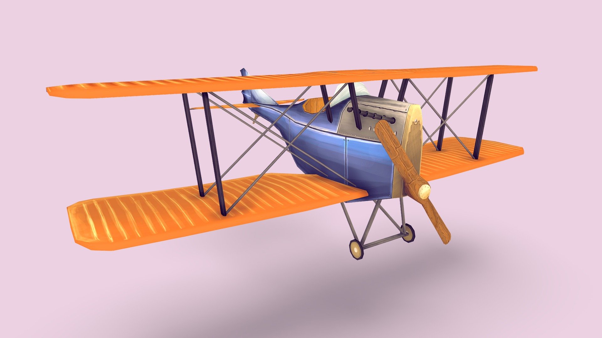 Stylized Airplane - Download Free 3D model by Maxitaxx [f12e22b ...