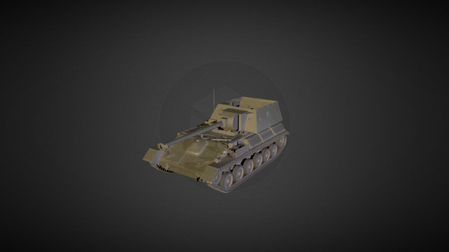 SU-85B - 3D model by Degit22 [f12ed23] - Sketchfab