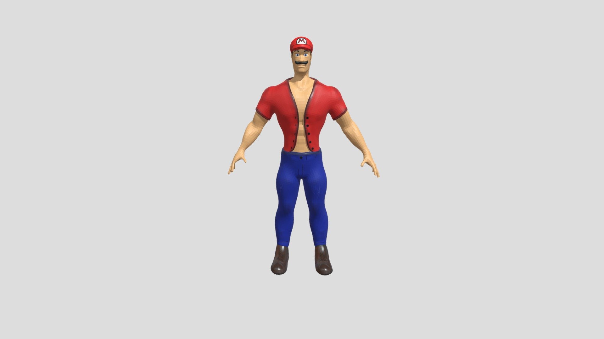 Silly Dancing Mario - 3D model by Mario_Vazquez [f12f1e6] - Sketchfab