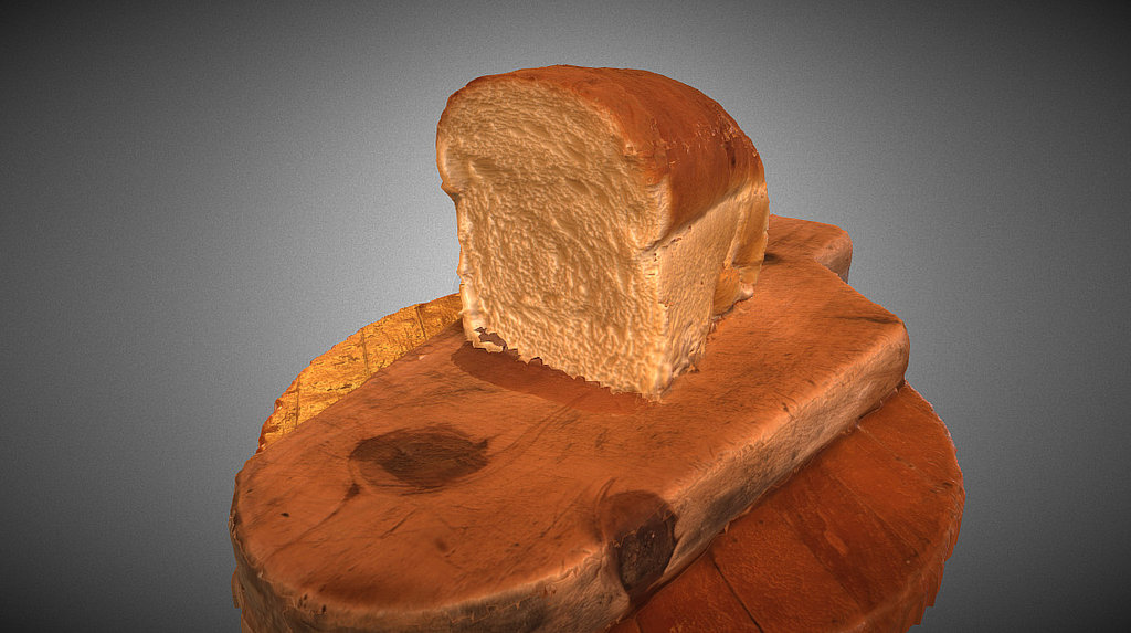 Made the Bread - Wip Photogrammetry - Download Free 3D model by ...