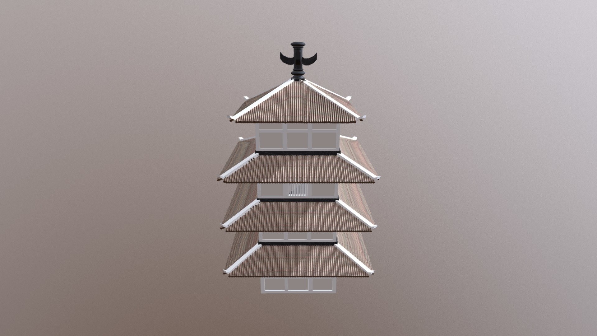 Japanesebuilding - 3D model by AshJR [f130b9b] - Sketchfab