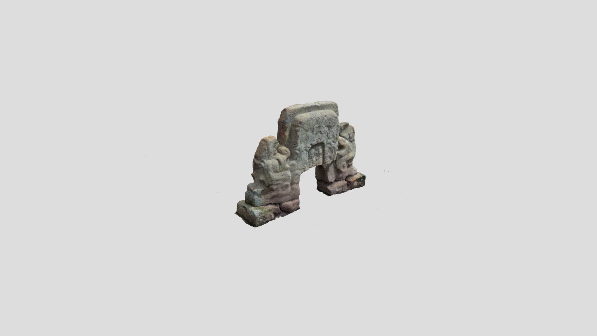 Altar G2 - Copan Ruins, Honduras - 3D model by MarianaSiliezarM ...