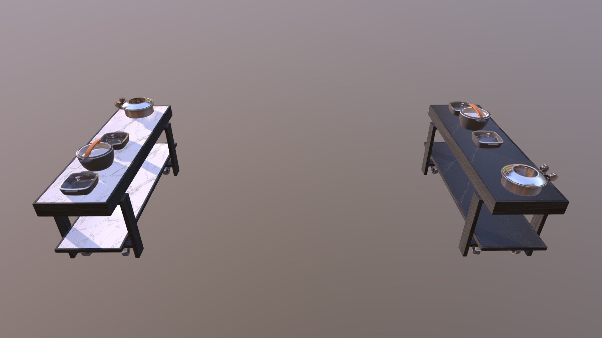 Induction Tables 44445-21 , 44445-31 - 3D model by merlinbuffetsystems ...
