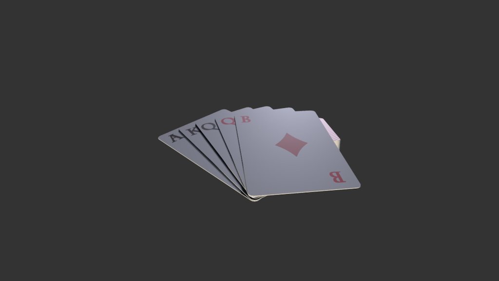Cards - 3D model by fabianlaible [f1313ad] - Sketchfab