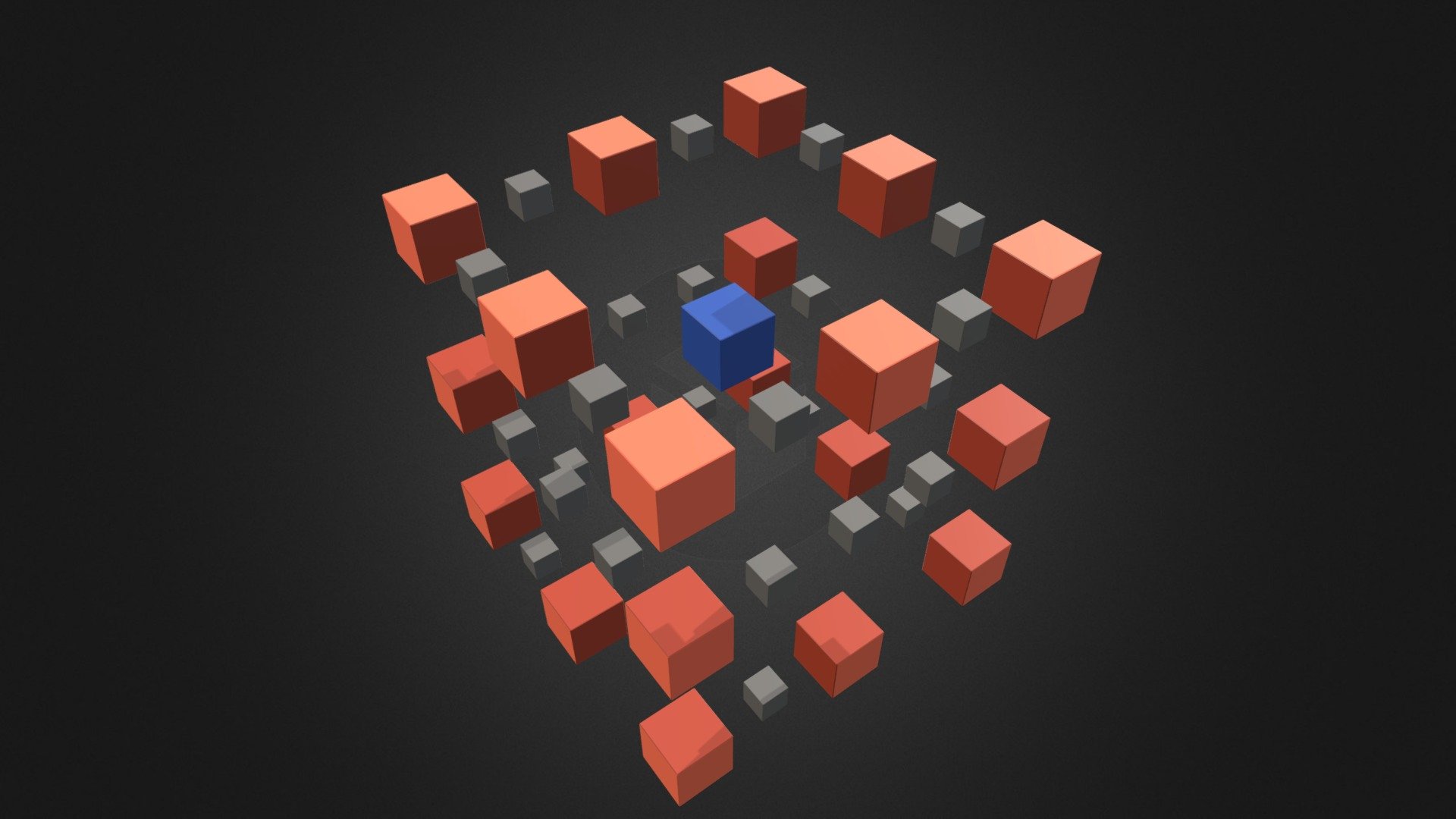 "Cubics 014 - Snake" - Animation 3D - 3D model by anton_puntok [f131453 ...