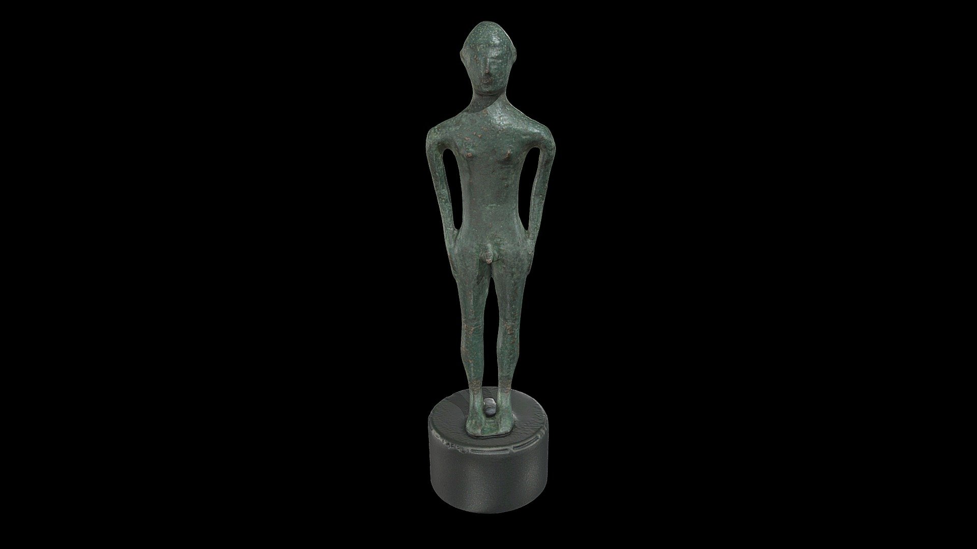 Kouros Etrusco - 3D model by PublicsICC [f13392f] - Sketchfab