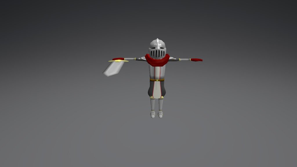 Knight - Textured - 3D model by du.gamedesign [f133e51] - Sketchfab