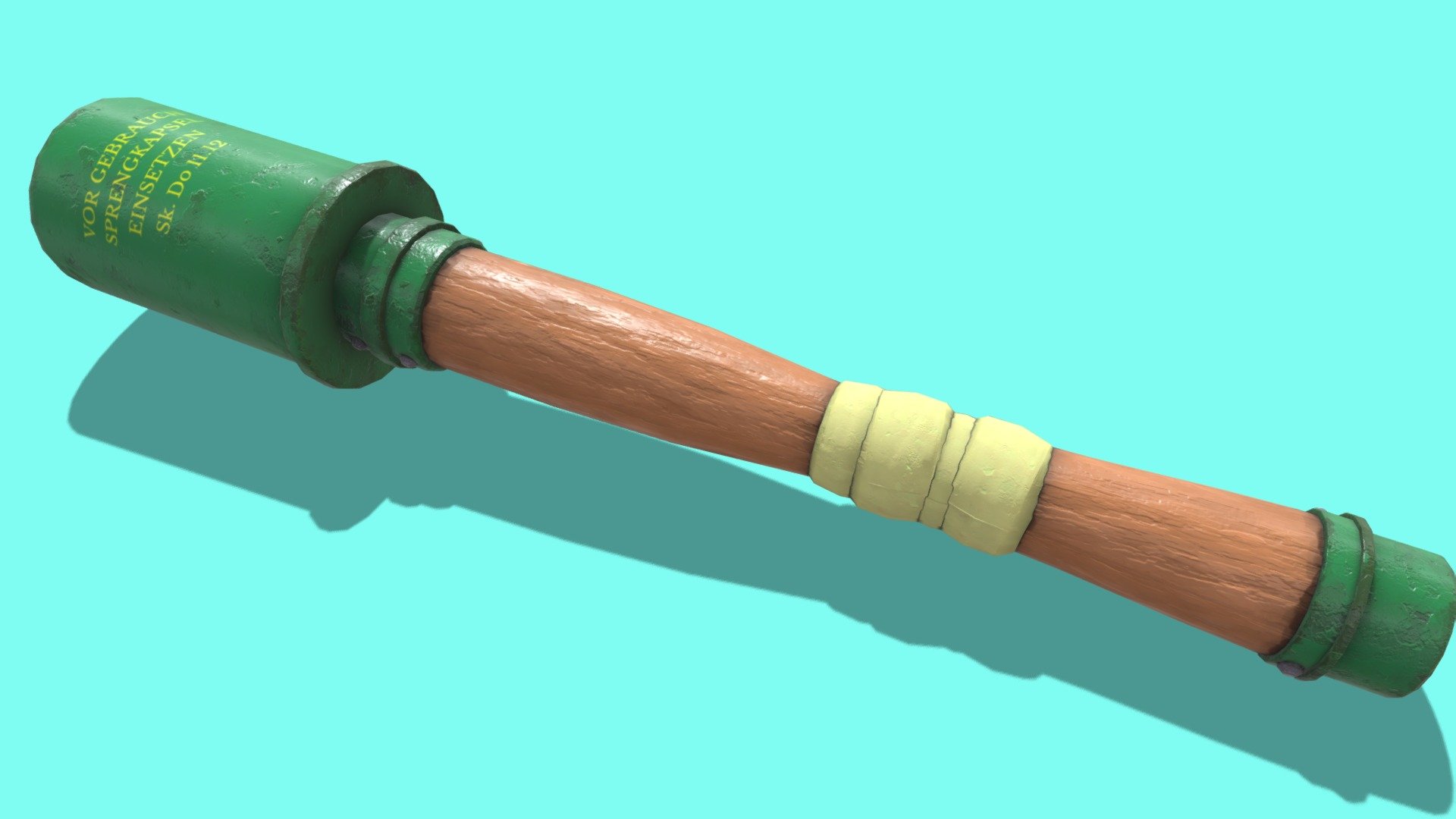Stylized Grenade | Game ready | Stylized - Download Free 3D model by ...