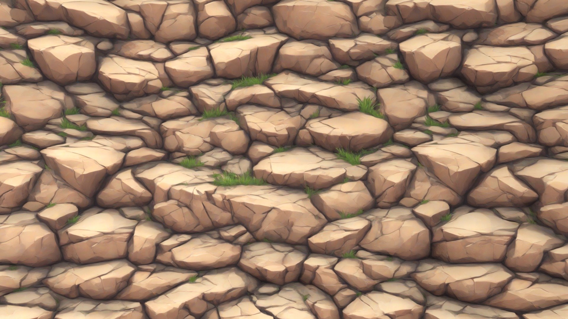 Stylized Sandstone Seamless Texture - Buy Royalty Free 3D model by ...