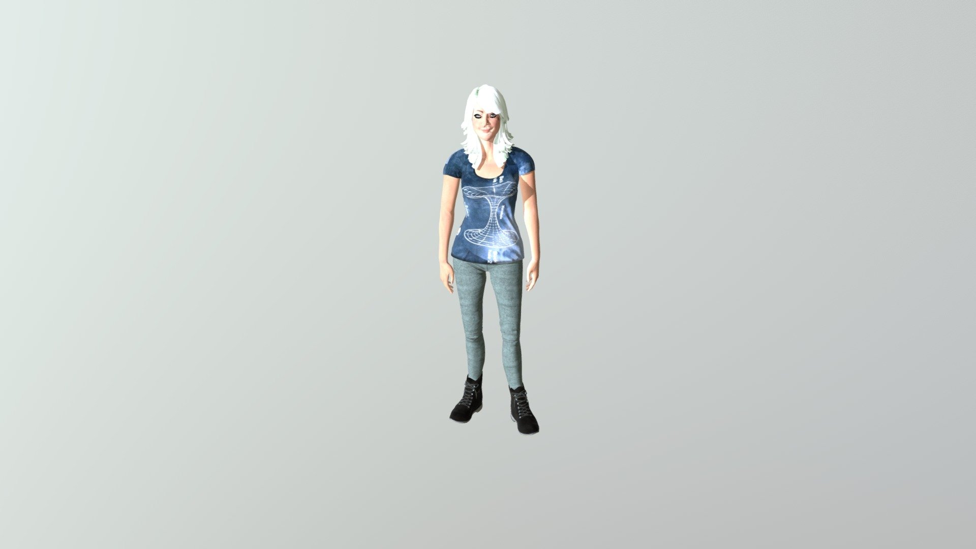 anya Hands Forward Gesture - 3D model by capsule9 [f1381dc] - Sketchfab
