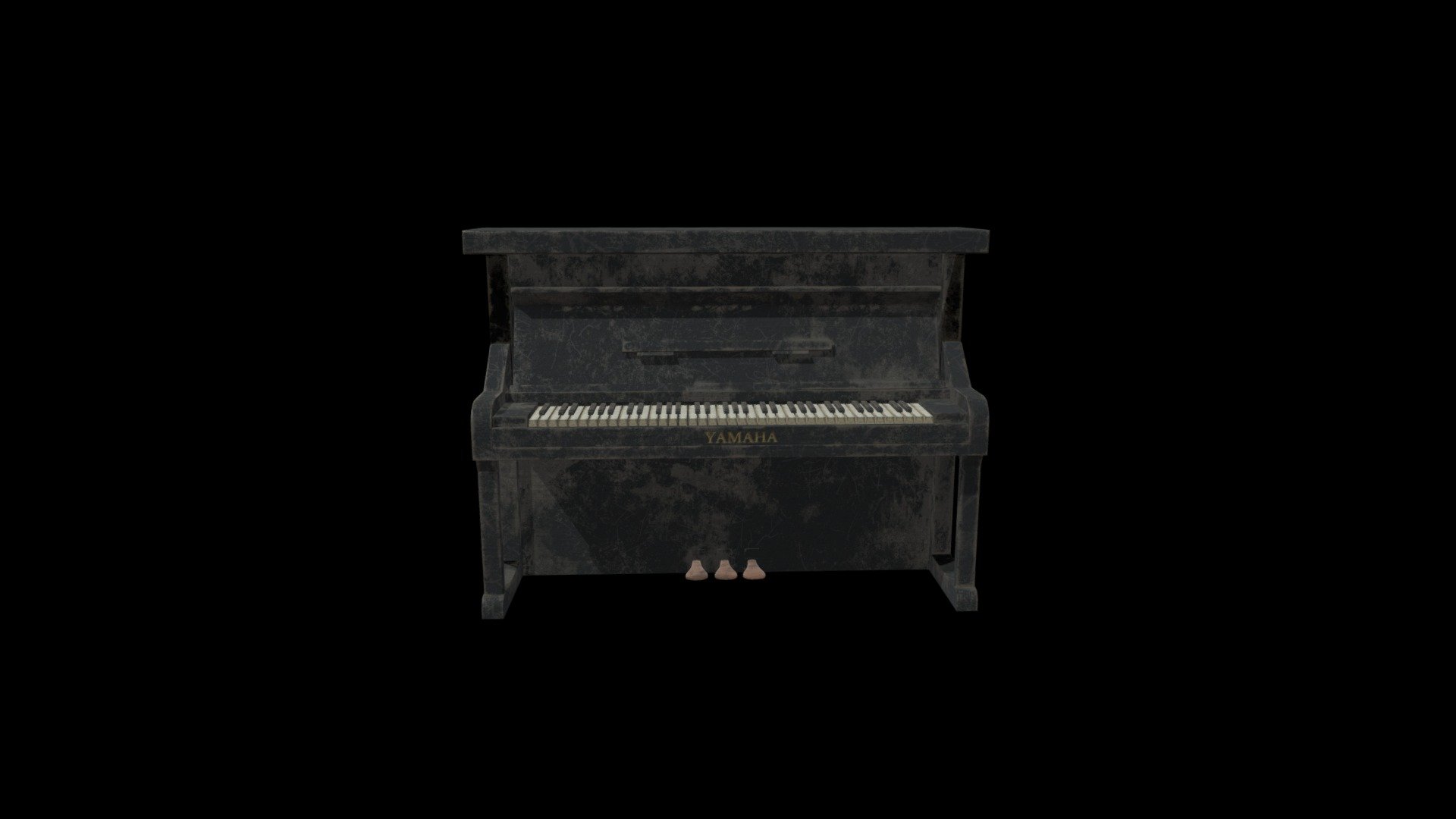 Forgotten Piano - Download Free 3D model by Mohamed K. Matar ...