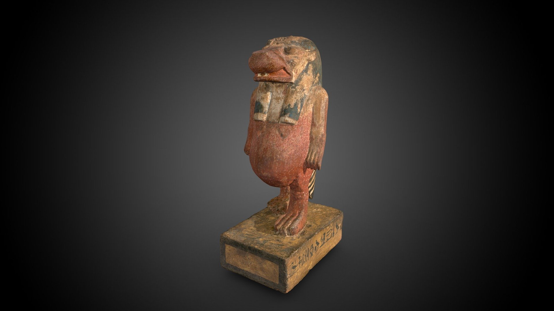 Statuette of Taweret - Download Free 3D model by Museo Egizio ...