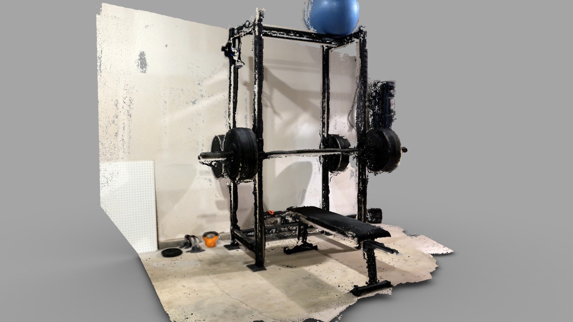 Day 23: Gym Equipment - 3D model by EveryPoint [f13b5c8] - Sketchfab