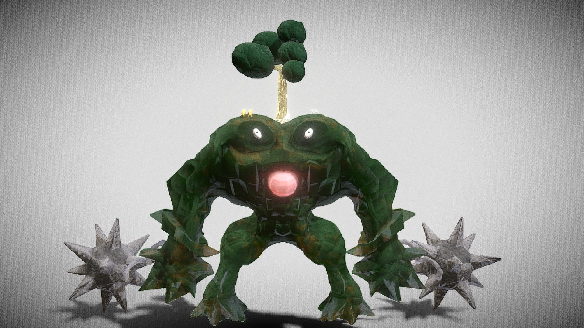 Forest golem - 3D model by 朝だ！ (@kaeg7gkk3b) [f13e326] - Sketchfab
