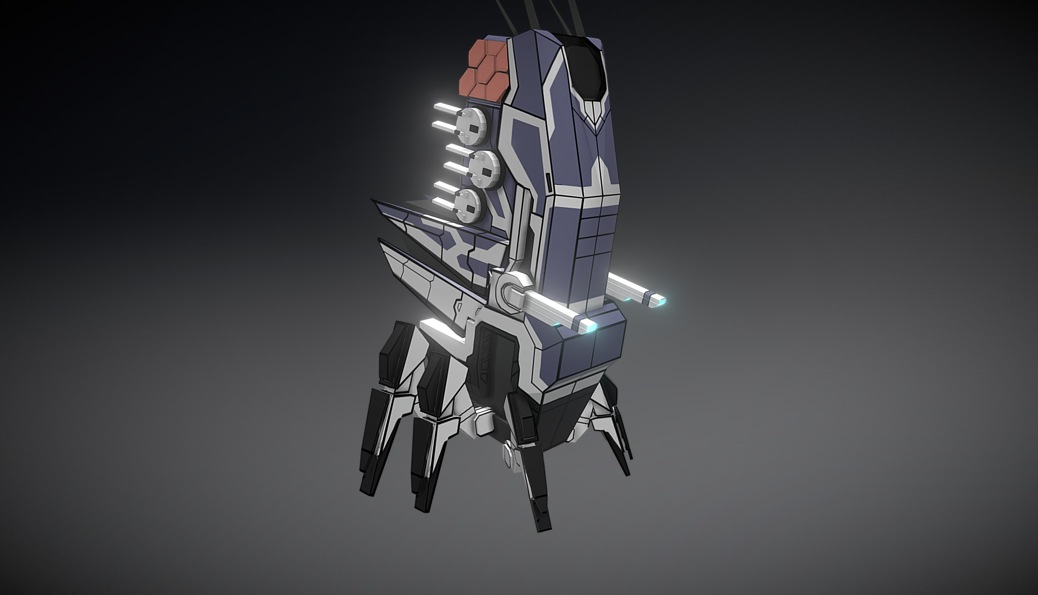 Machine Harbinger Anim - 3D model by Forged1212 [f13ebb1] - Sketchfab