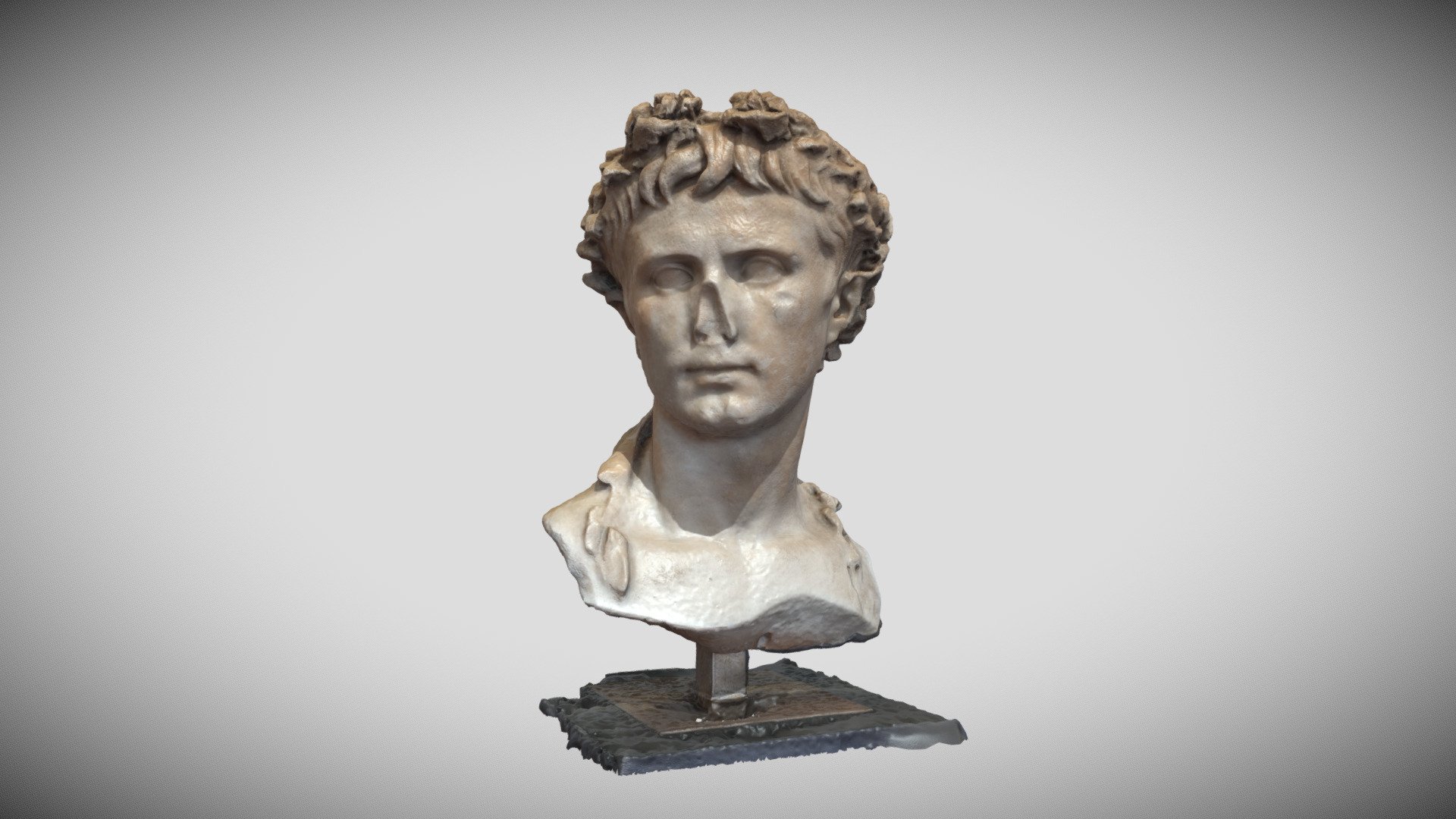 Busto de Augusto (27 a.C. - 14 d.C.) - 3D model by Gabriel Cifuentes ...