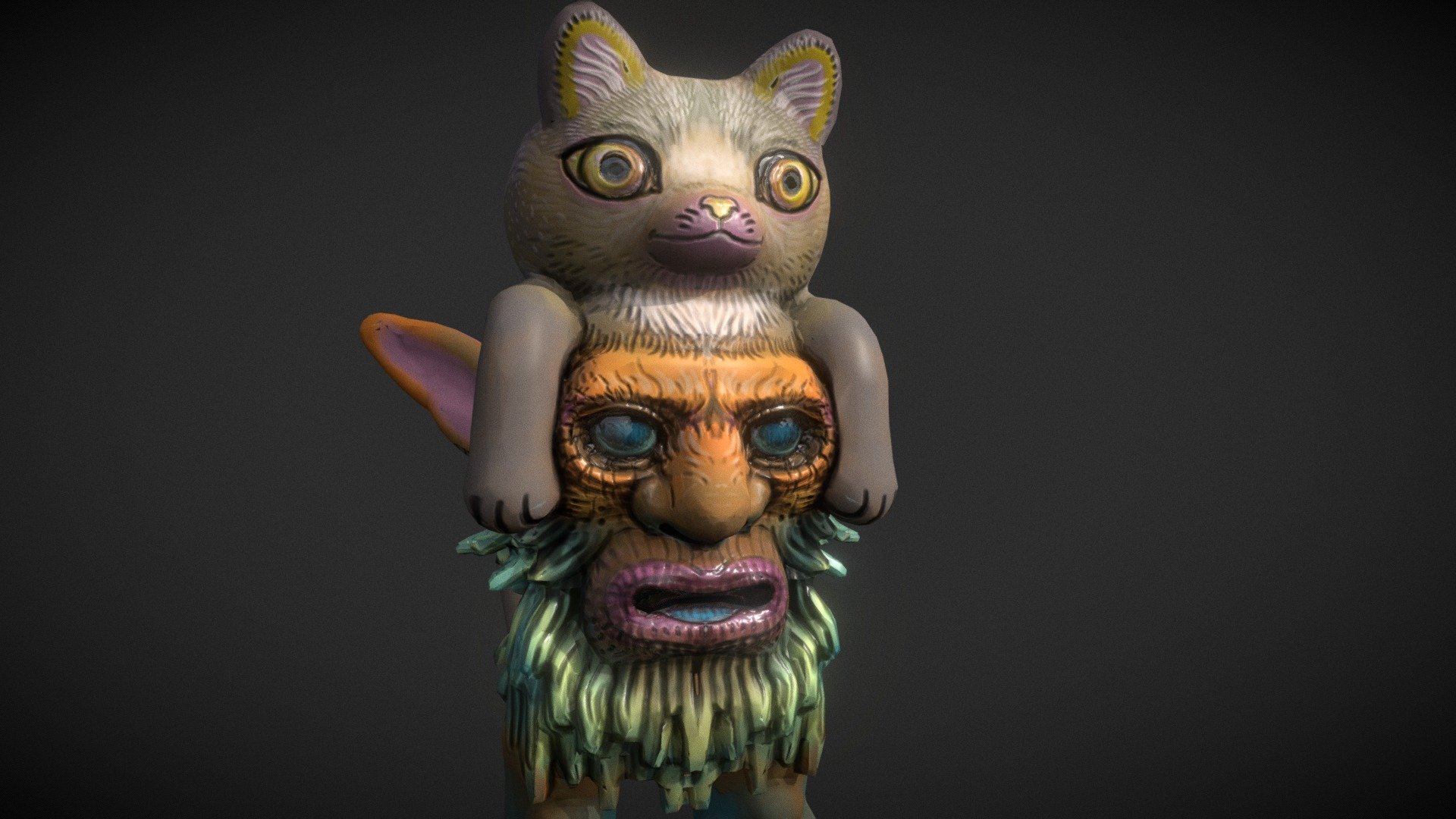 Totema - Download Free 3D model by squame [f13ed25] - Sketchfab