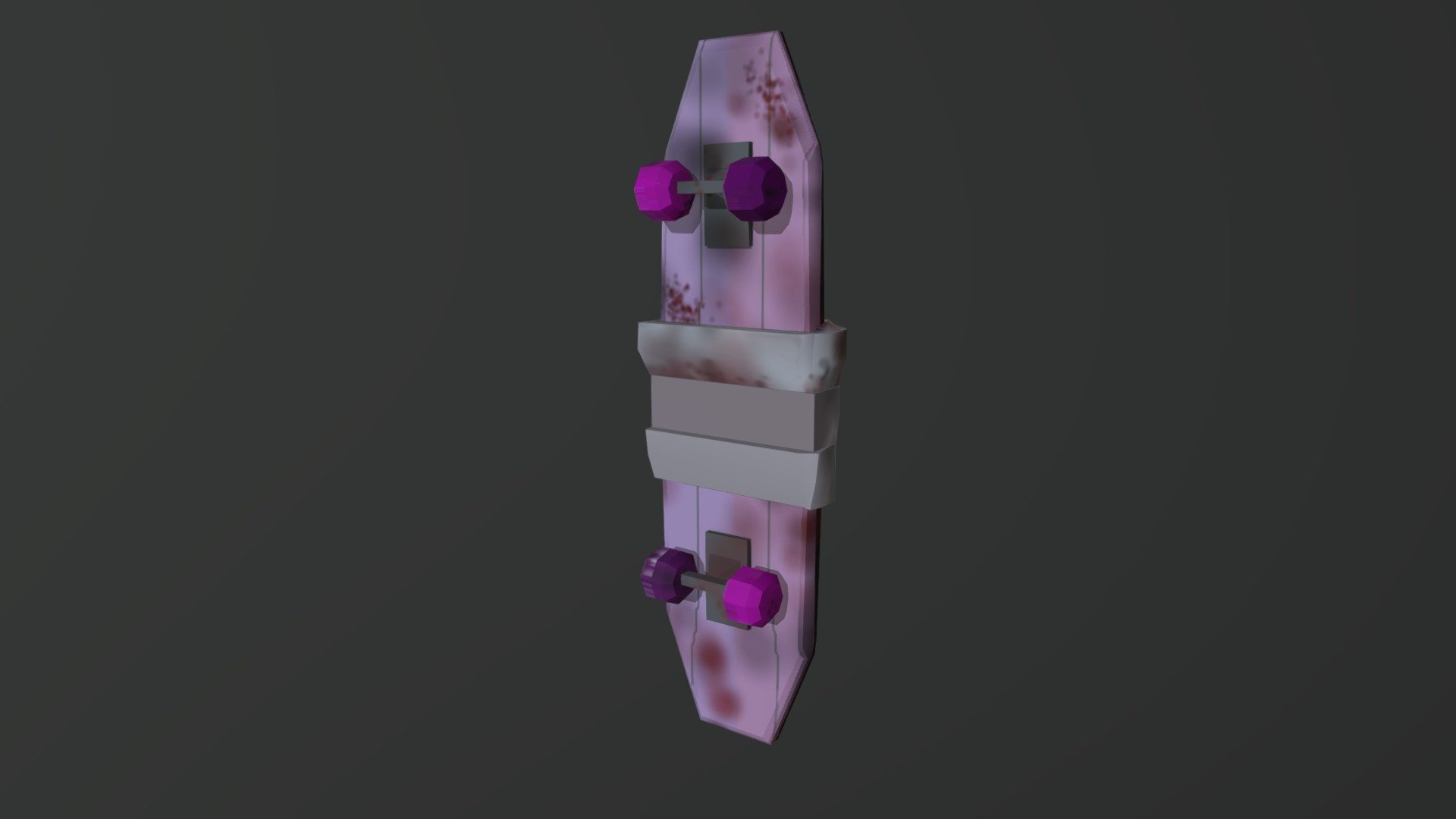 90s Zombie Apocalyptic Skateboard - 3D model by AmyM [f144680] - Sketchfab