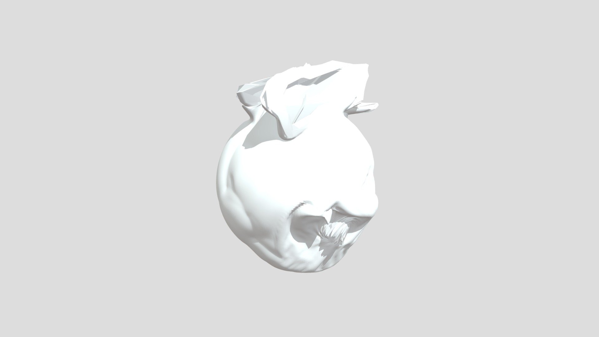 colorful deformed head - Download Free 3D model by Gasmasksandstuff ...