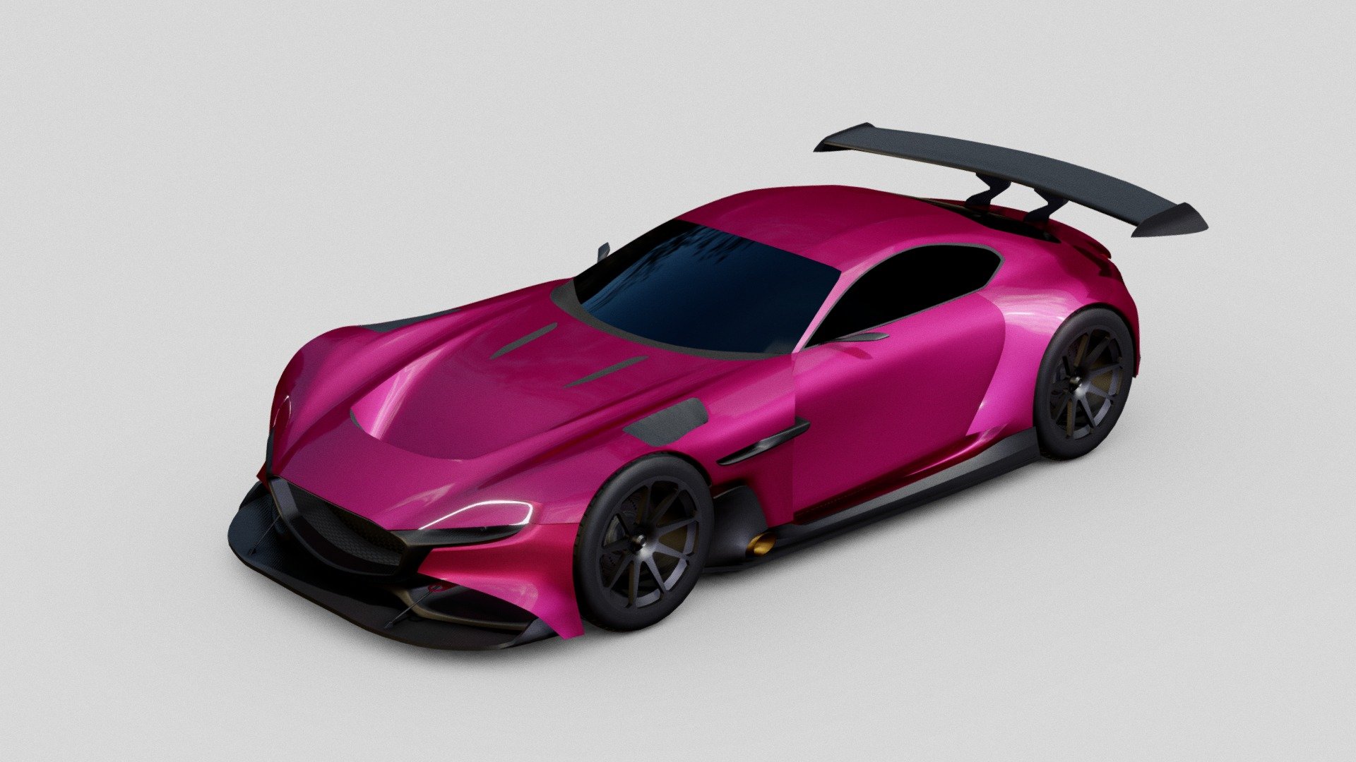 Mazda RX-Vision GT3 - 3D model by iSteven (@OneSteven) [f14648e ...