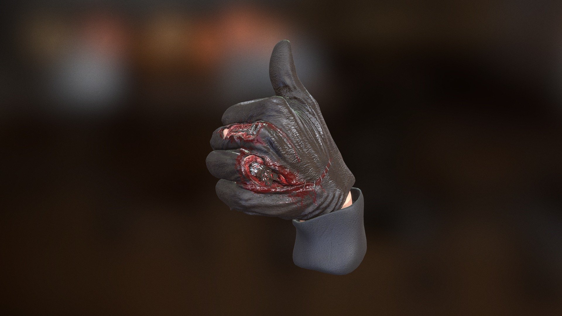 Terminator hand - Download Free 3D model by TheBuff [f146870] - Sketchfab