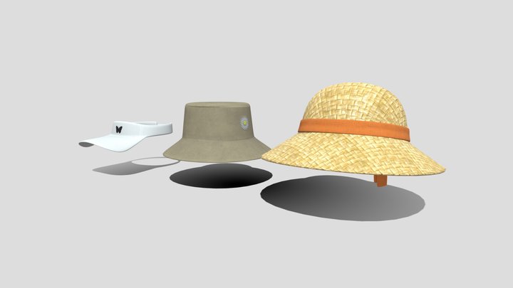Summer-pack 3D models - Sketchfab