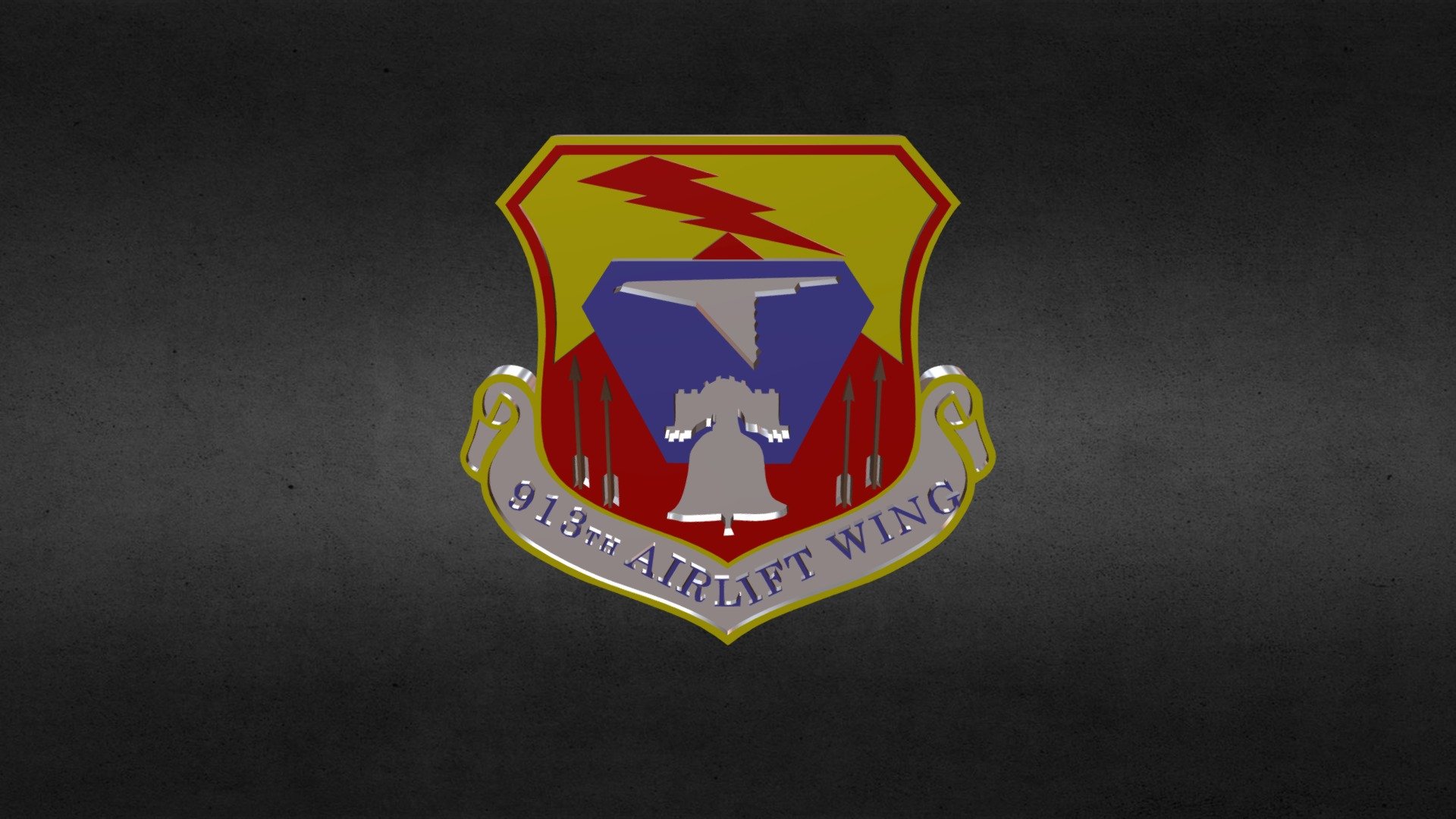 913th Badge - 3D model by kingtown [f147999] - Sketchfab