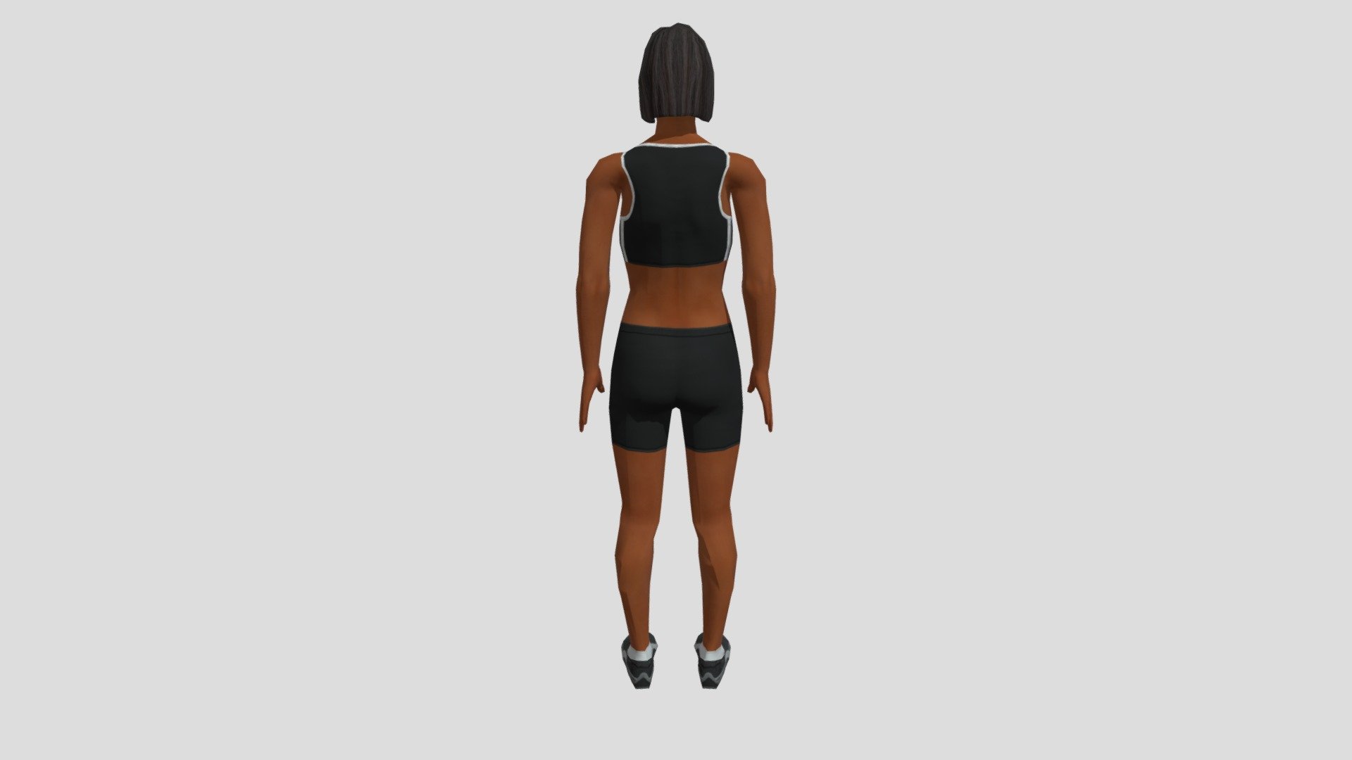 Woman Standing Still - 3D model by yutong [f149a07] - Sketchfab