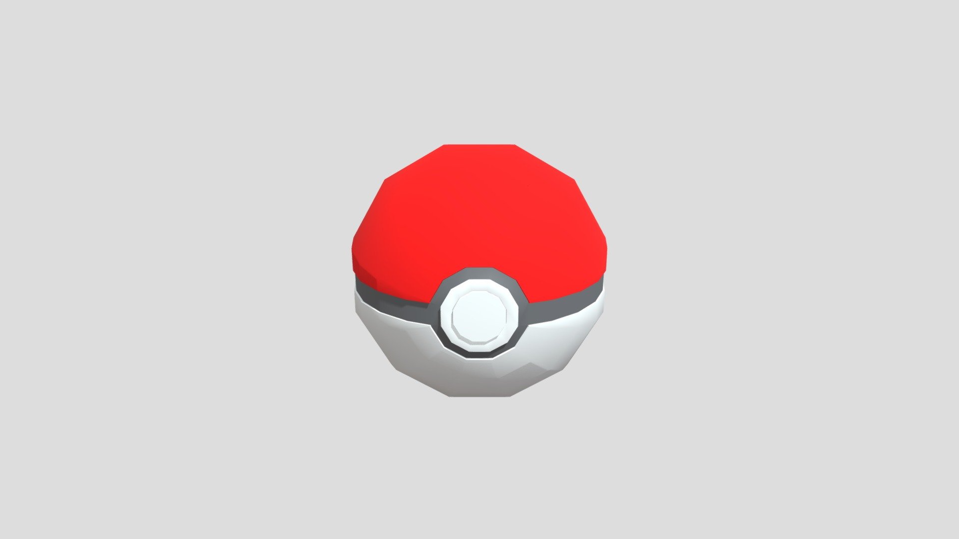 Poké Ball - 3D model by FanrirRC [f14ba59] - Sketchfab