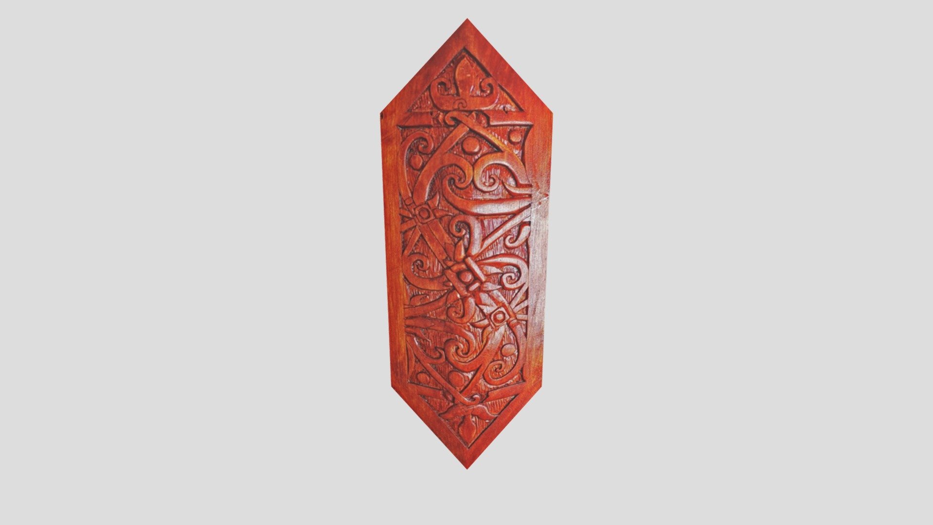 Terabai Kelempit Warrior Shield 01 - Download Free 3D model by ...