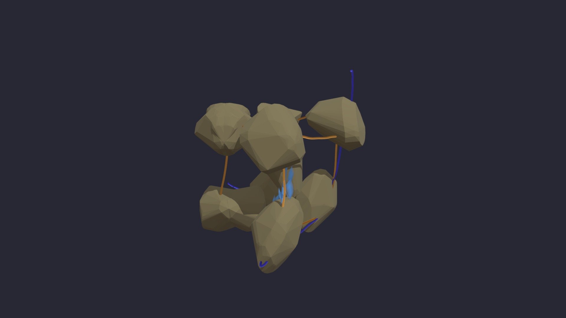 BCC structure - Download Free 3D model by kiara.fayy [f14dafe] - Sketchfab