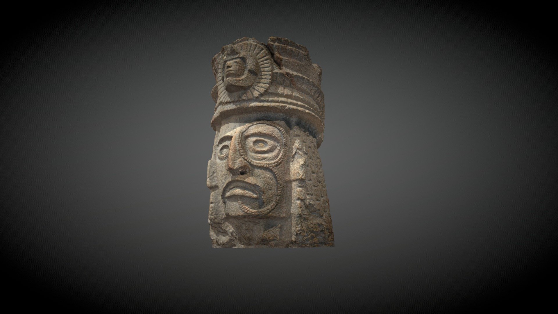 Rey de Kabah - 3D model by luisdiazdeleon [f14e039] - Sketchfab