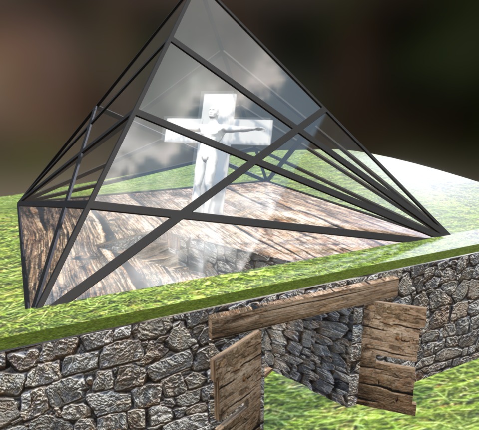 Pyramid 1 - 3D model by radu.fl [f14e8a9] - Sketchfab