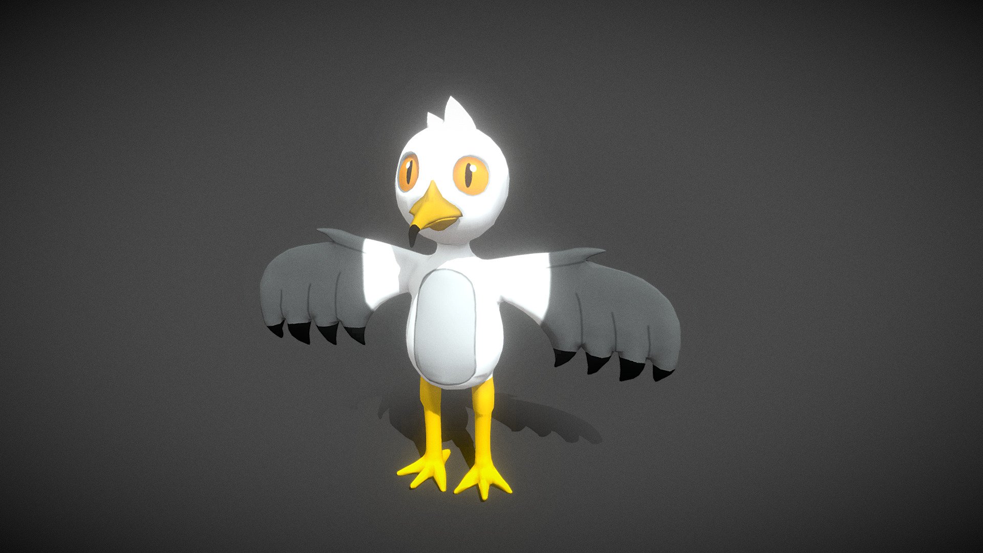 Seagul Guy - 3D model by Deikaeus [f14eddf] - Sketchfab