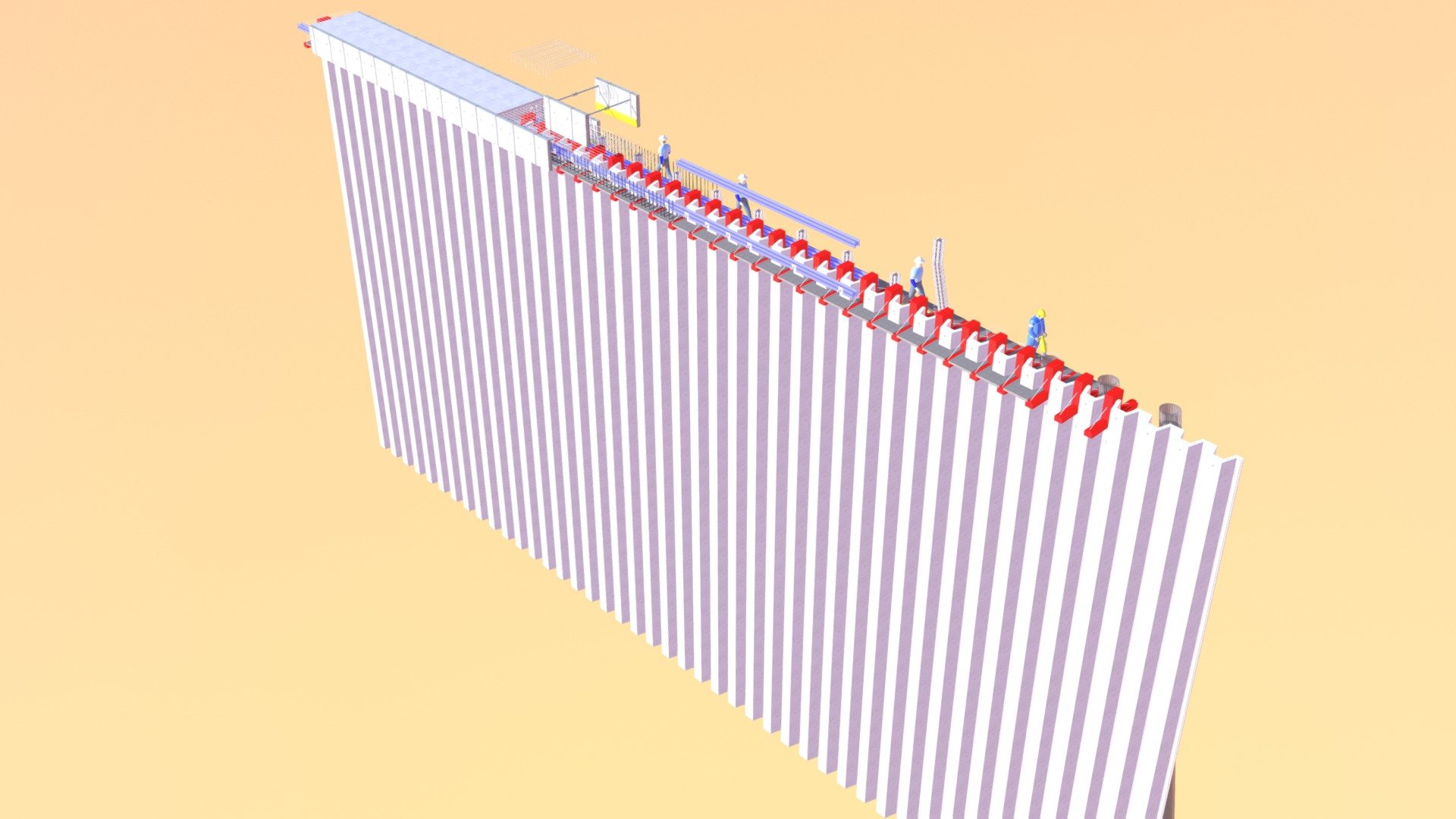 capping beam R.C. - Download Free 3D model by virtualconstruction ...