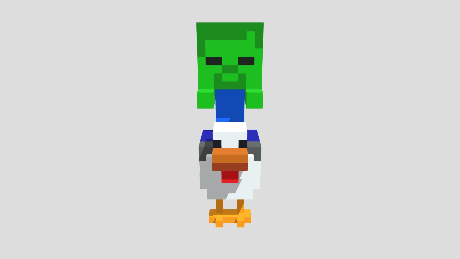 chicken-jockey - 3D model by deevasq01 [f151be4] - Sketchfab