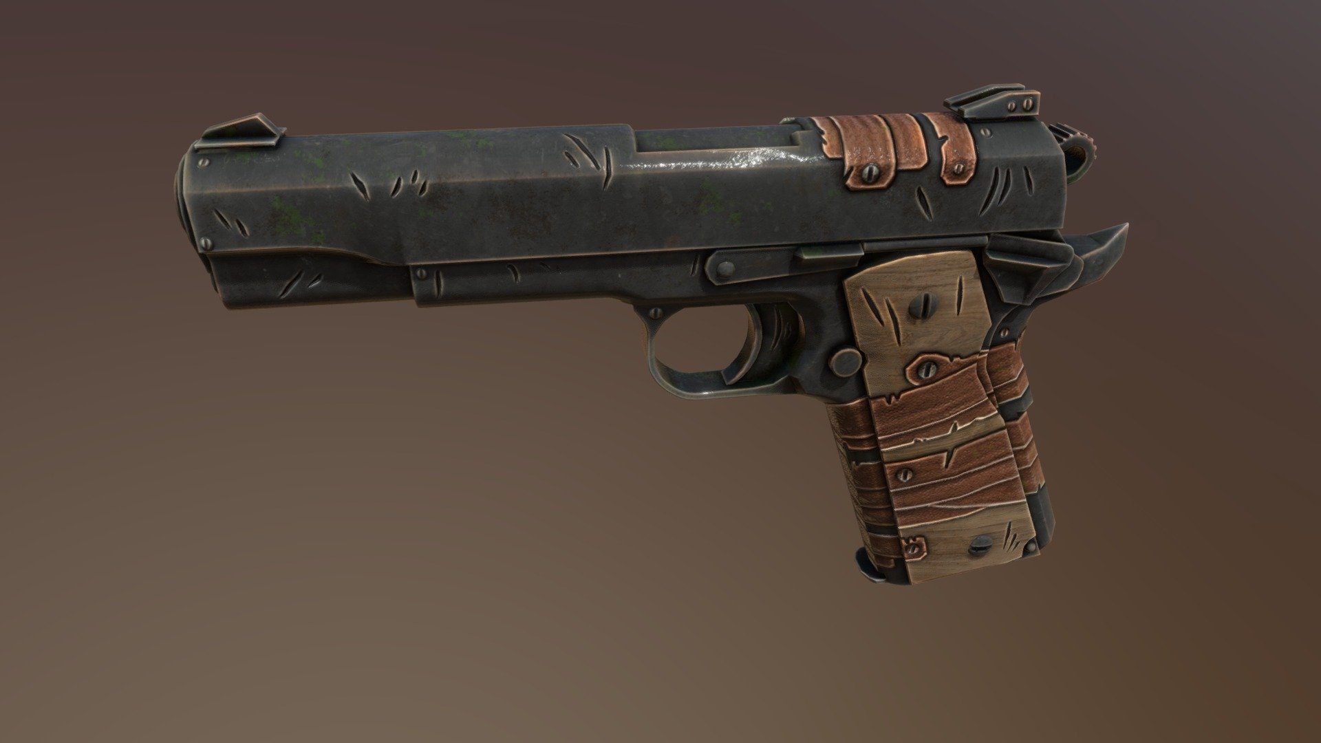 M1911 - Survivor - 3D model by BItmanZ21 [f1522d3] - Sketchfab