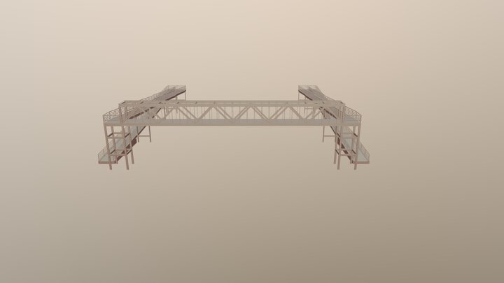 Footbridge 3D models - Sketchfab