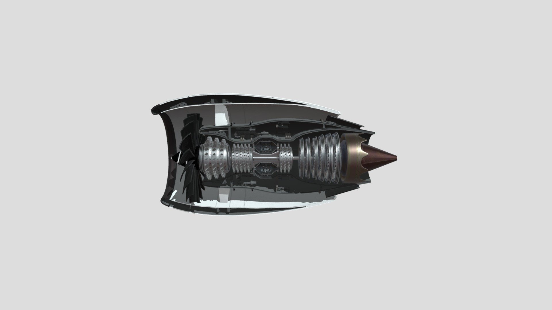 Rotating Jet Engine - Download Free 3D model by Wr_titan (@pitchayut.iq ...