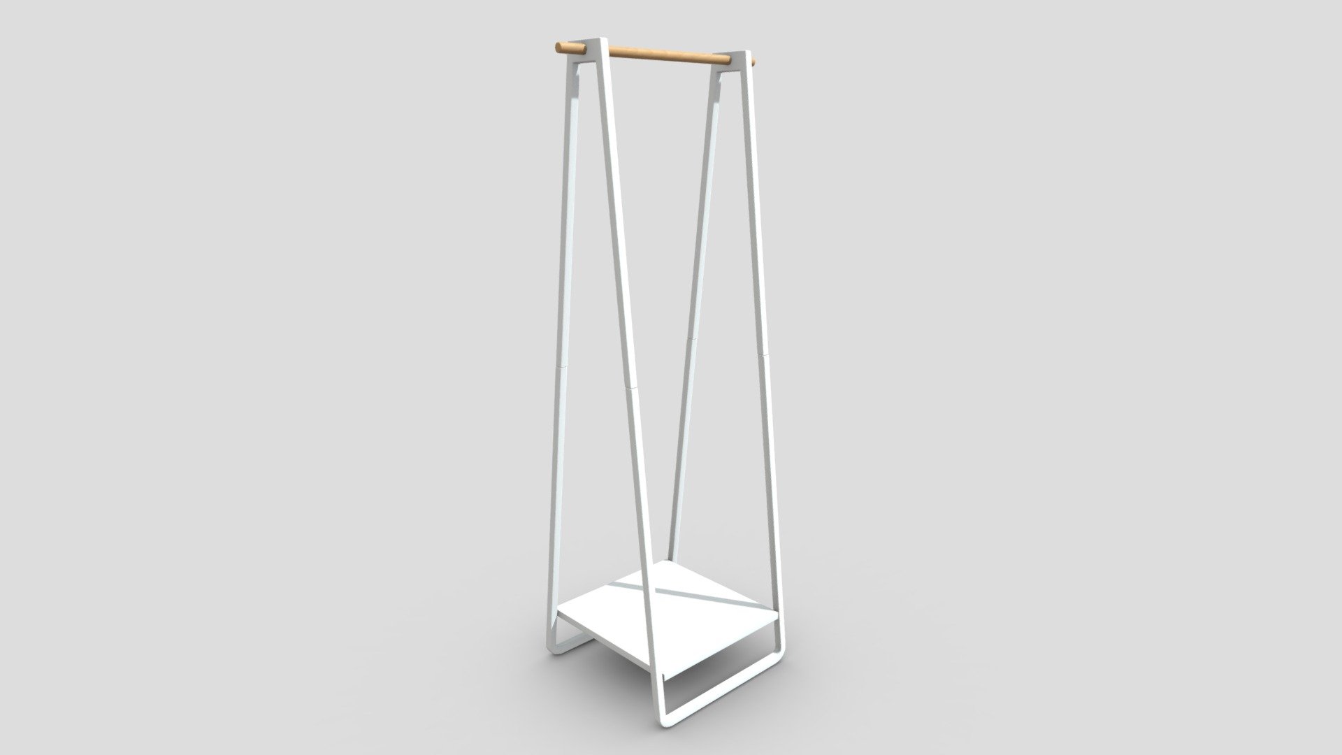 Nordic shelf hanger - Buy Royalty Free 3D model by interior model ...