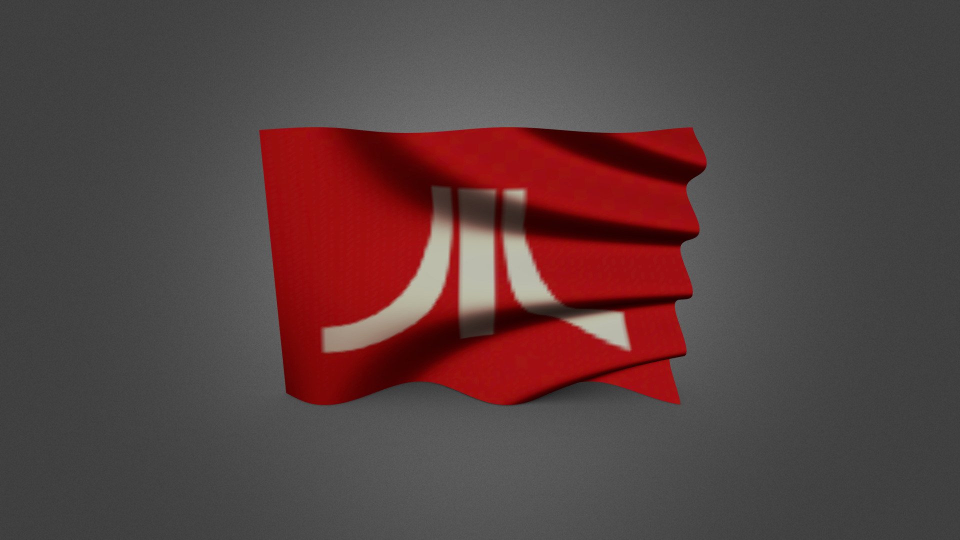 Atari Flag - 3D model by archimedium (@lecoat) [f154510] - Sketchfab